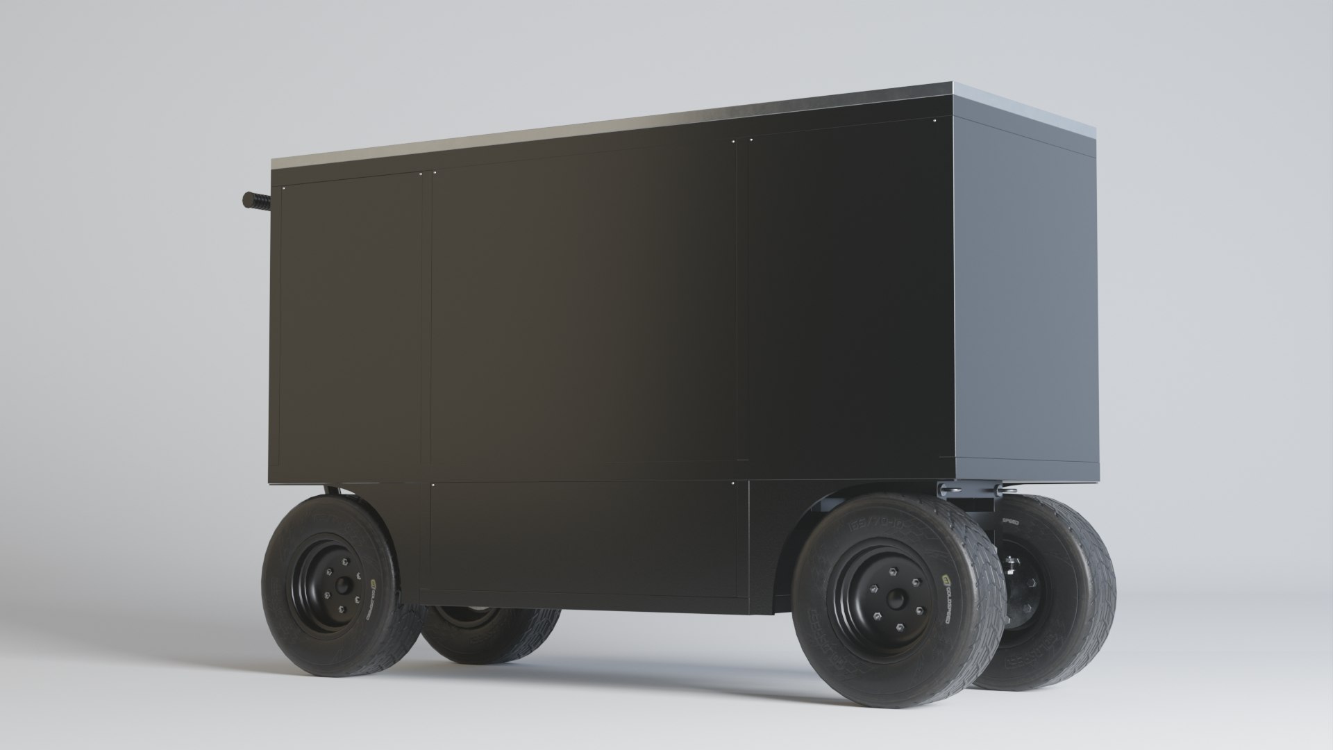 3D Model Engineering Pit Box Toolbox Wagon Cart PBR - TurboSquid 1960633