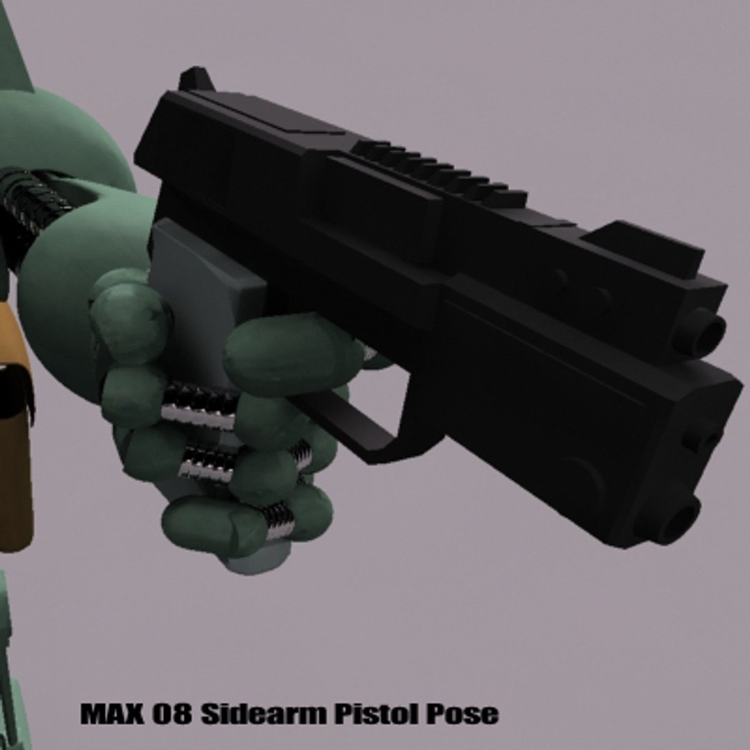 Retro Battle Robot War 3d Model