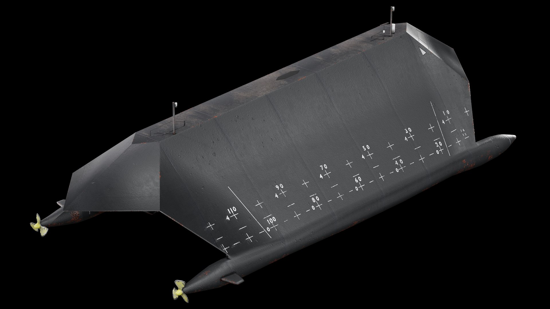 Sea Shadow Ix-529 Lockheed 3D Model - TurboSquid 1520507