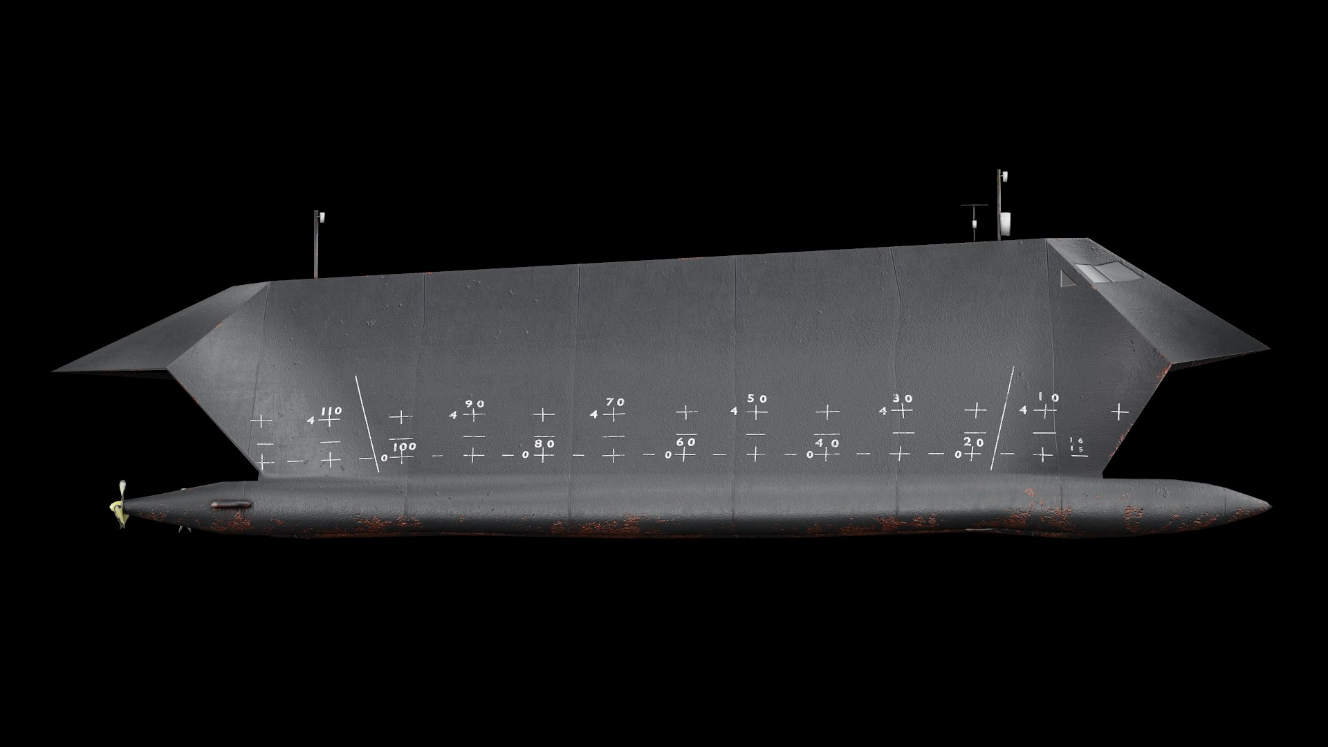 Sea Shadow Ix-529 Lockheed 3D Model - TurboSquid 1520507