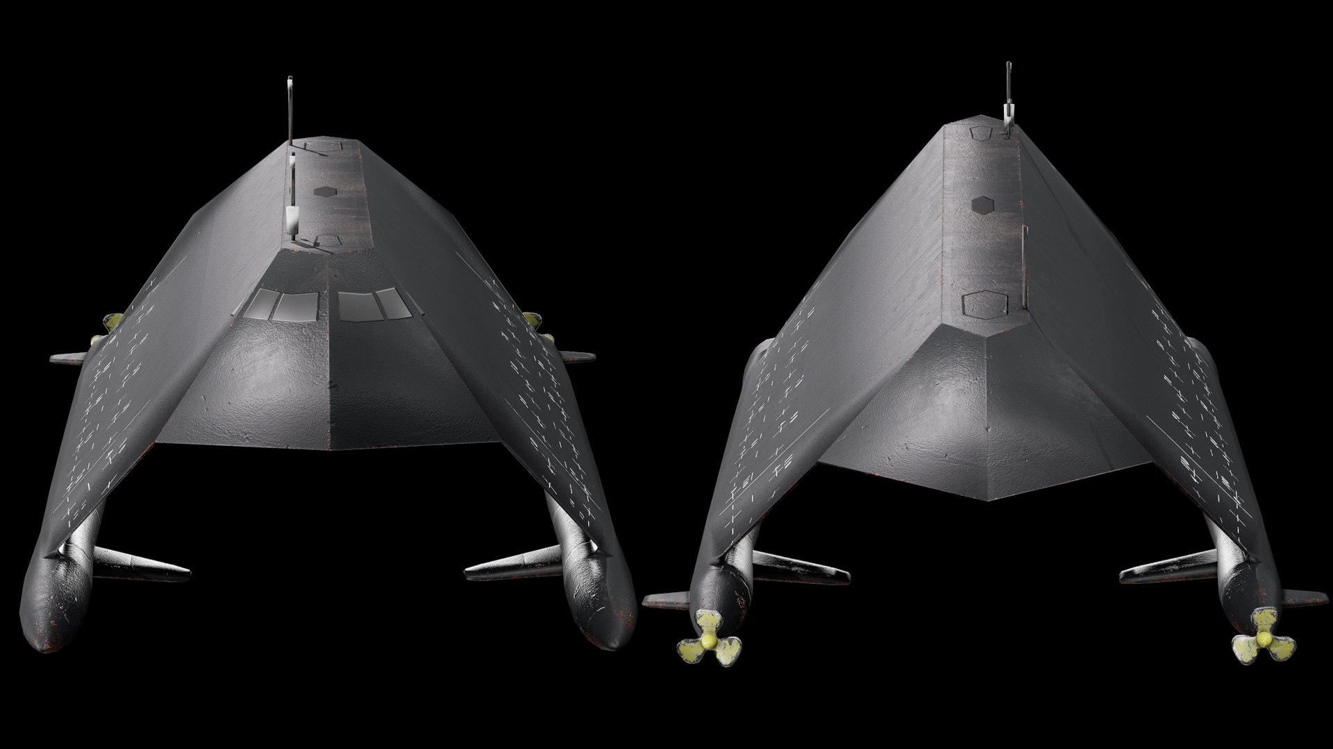 Sea Shadow Ix-529 Lockheed 3D Model - TurboSquid 1520507
