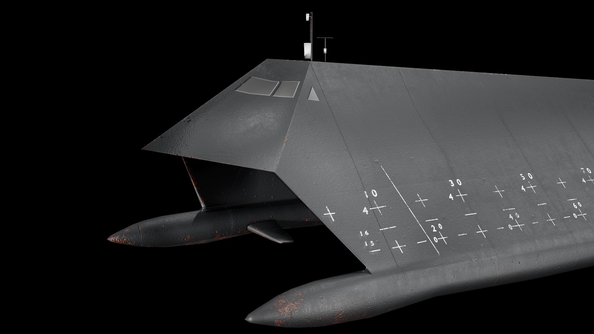 Sea Shadow Ix-529 Lockheed 3D Model - TurboSquid 1520507