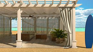 3D Cabana Models | TurboSquid