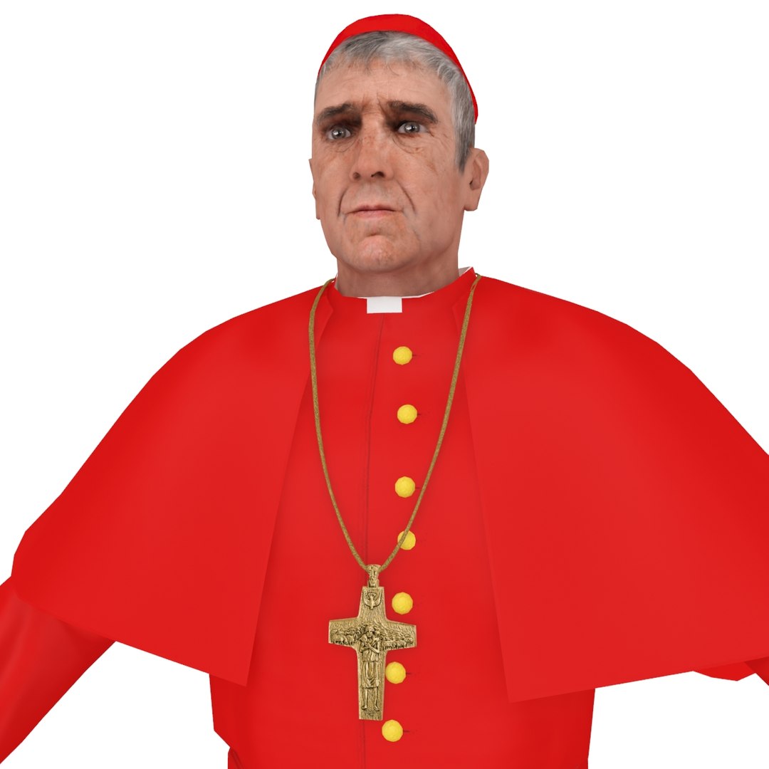 Cardinal Priest 3D - TurboSquid 1282172