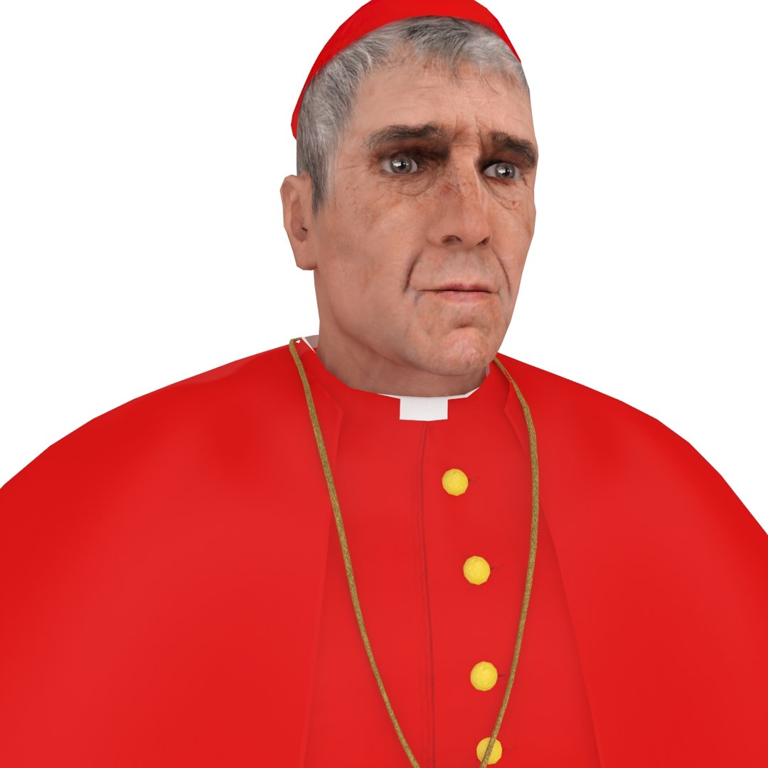 Cardinal Priest 3D - TurboSquid 1282172