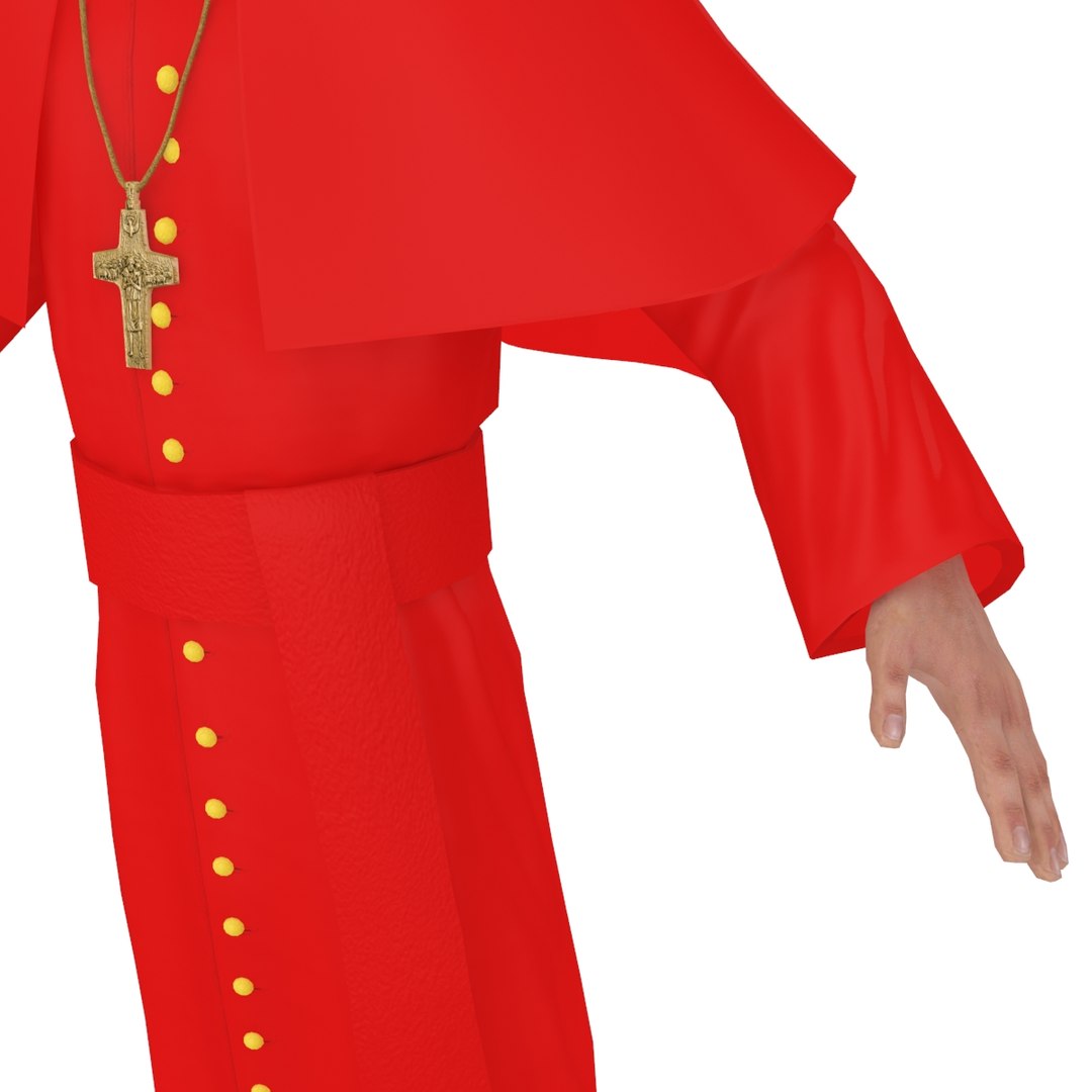 Cardinal Priest 3D - TurboSquid 1282172