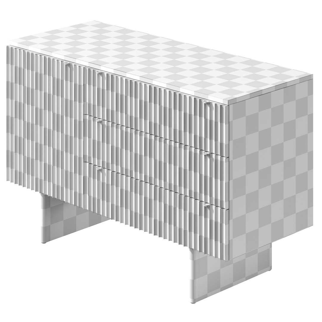 3D Murmur Drawer Credenza Model - TurboSquid 2420056