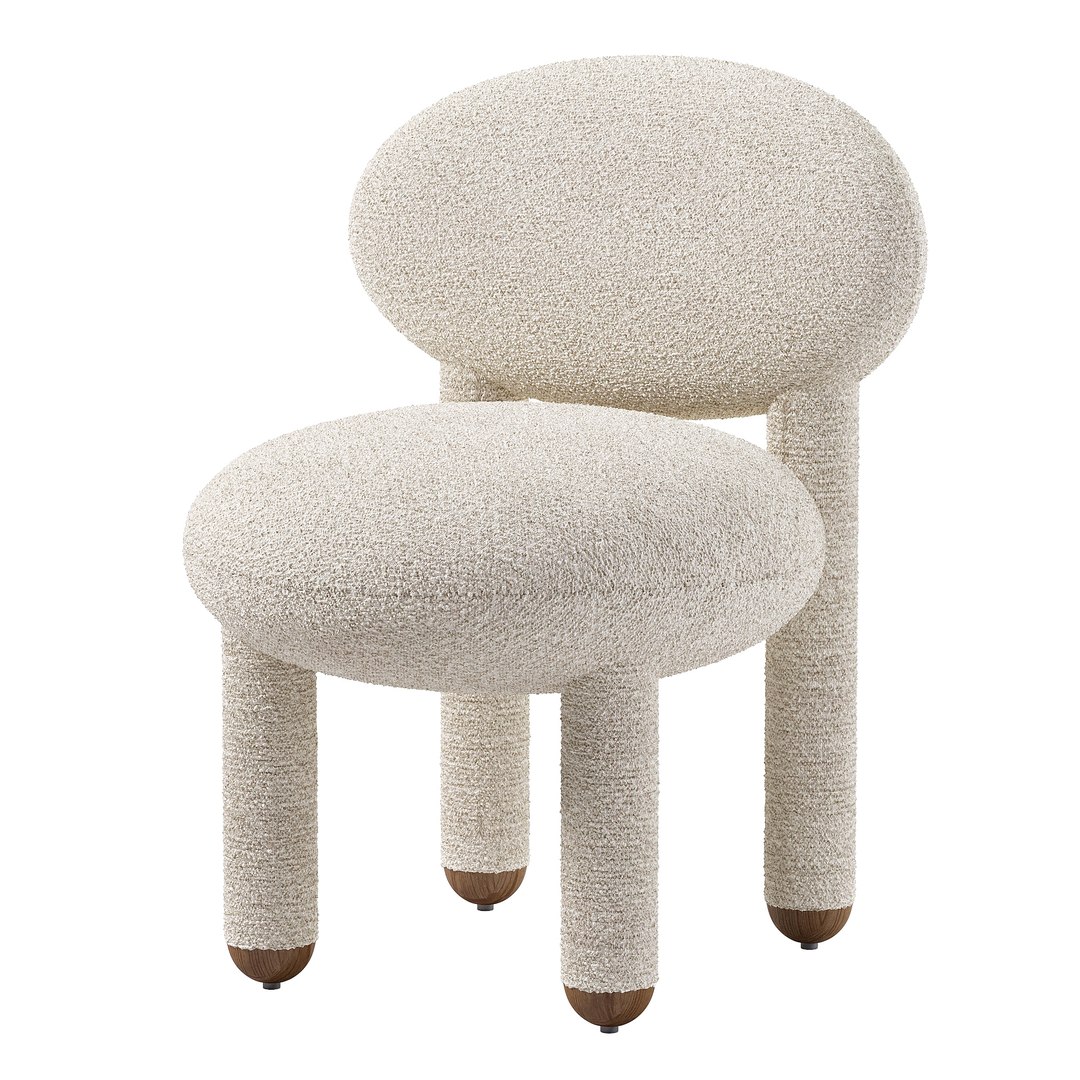 3D Flock Chair CS1 Model - TurboSquid 2325834