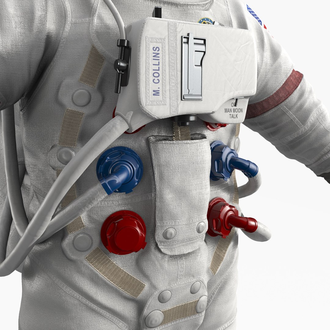 3d Astronaut Space Suit Model