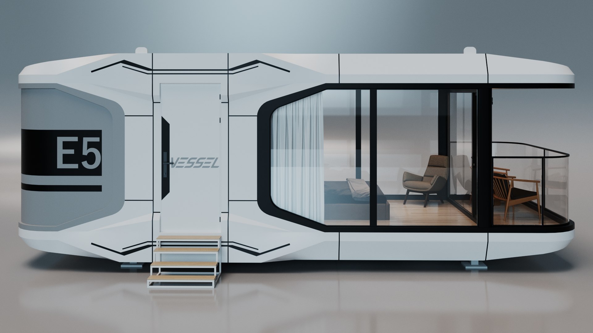 Vessel House E5 3D - TurboSquid 2283041