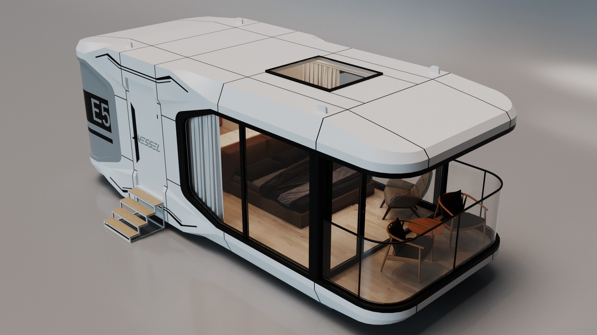 Vessel House E5 3D - TurboSquid 2283041