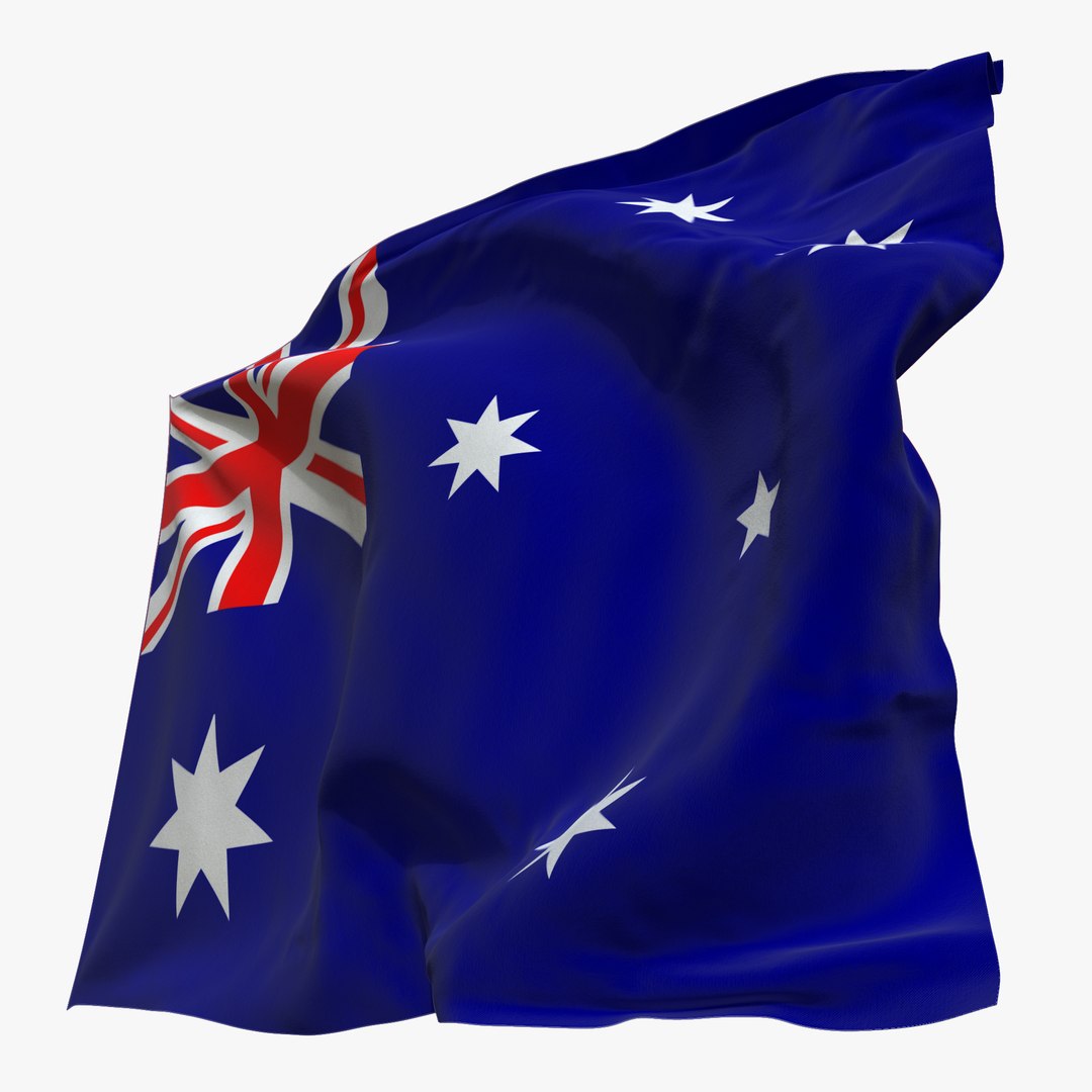 Realistic Animated Flag - Microtexture Rigged - Put Your Own Texture ...