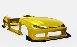 3D body kit uras type-s model - TurboSquid 1465643