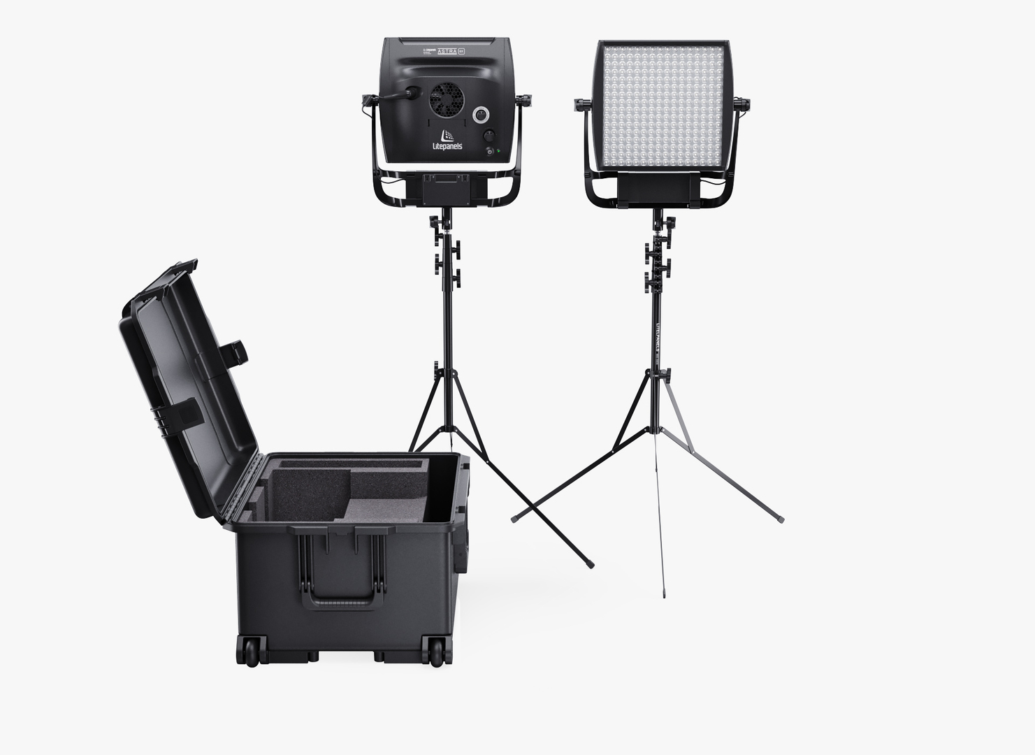 Litepanels astra 6x 1x1 3D - TurboSquid 1484629