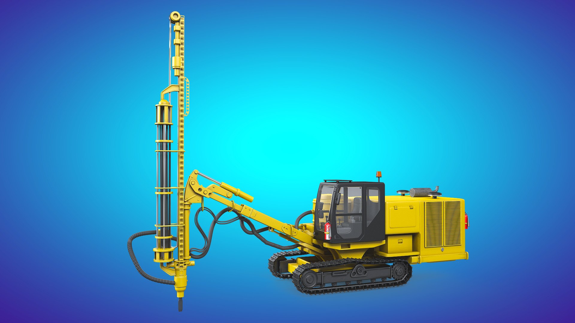3D Track Drill Model - TurboSquid 1649922