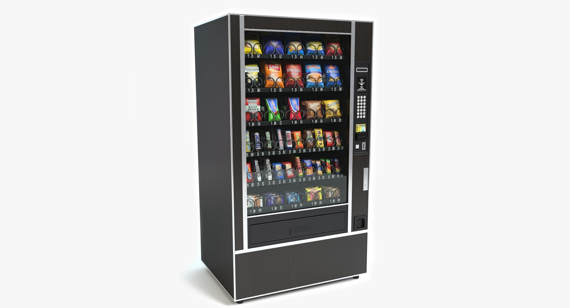 3d Vending Machine Model
