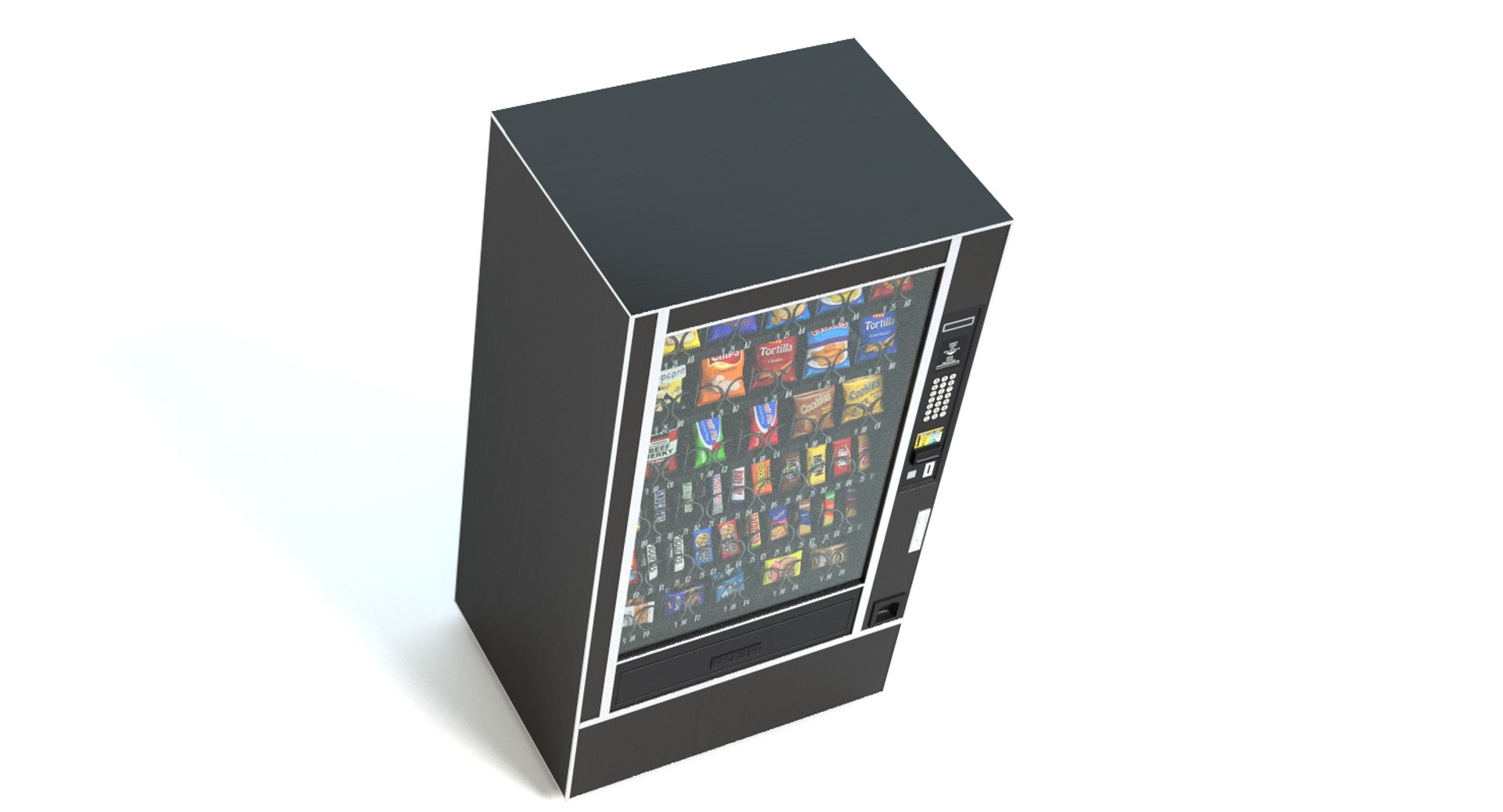 3d Vending Machine Model