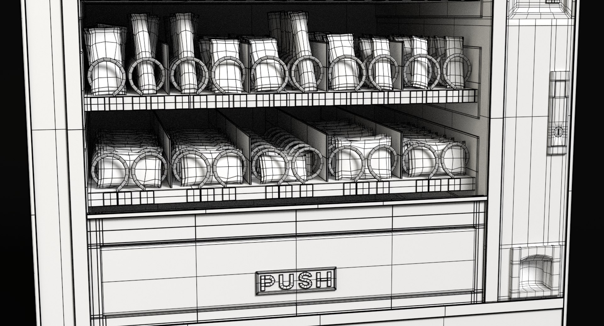 3d Vending Machine Model