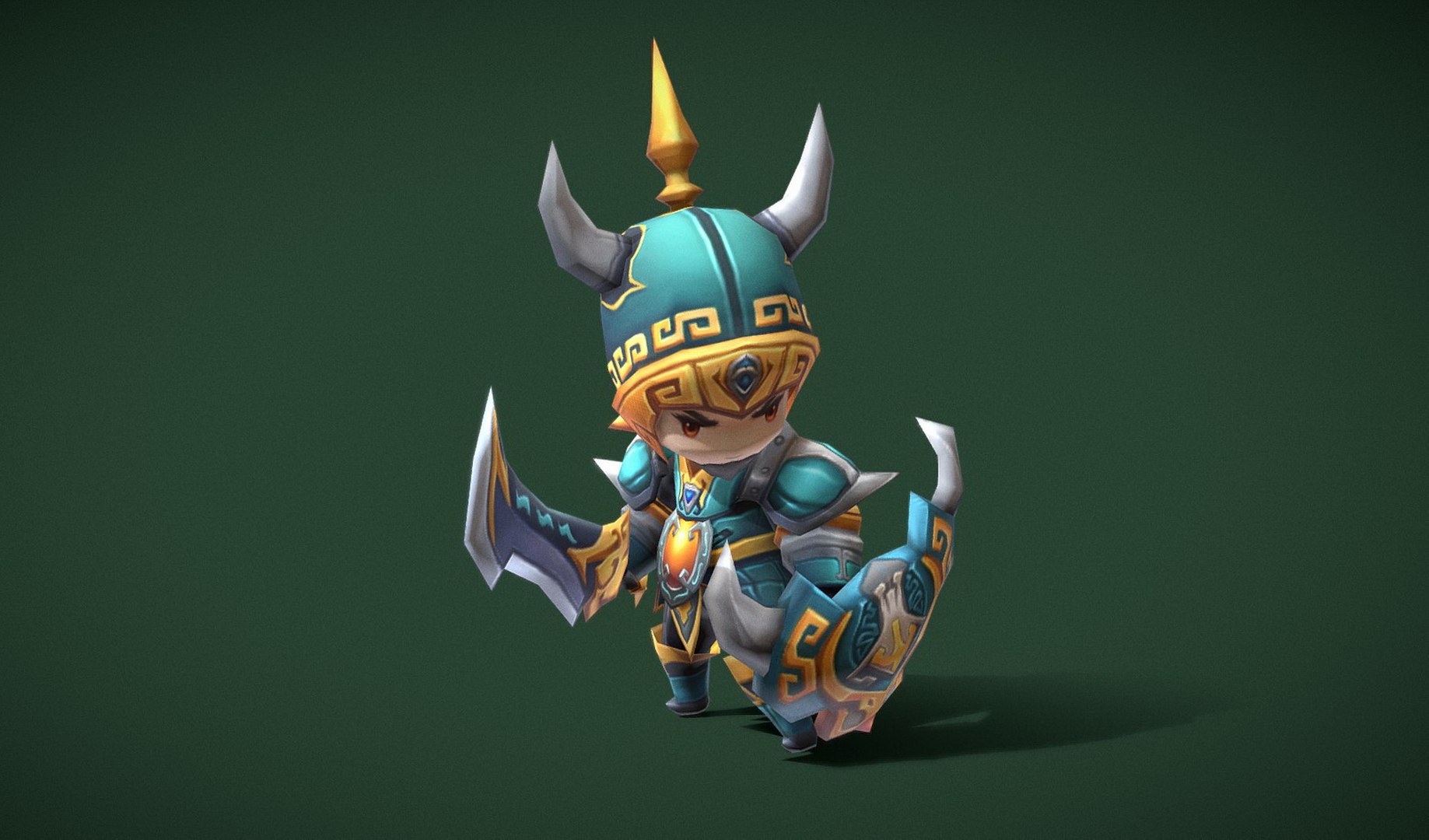 3D Three Kingdoms - Yan Liang - TurboSquid 2015339