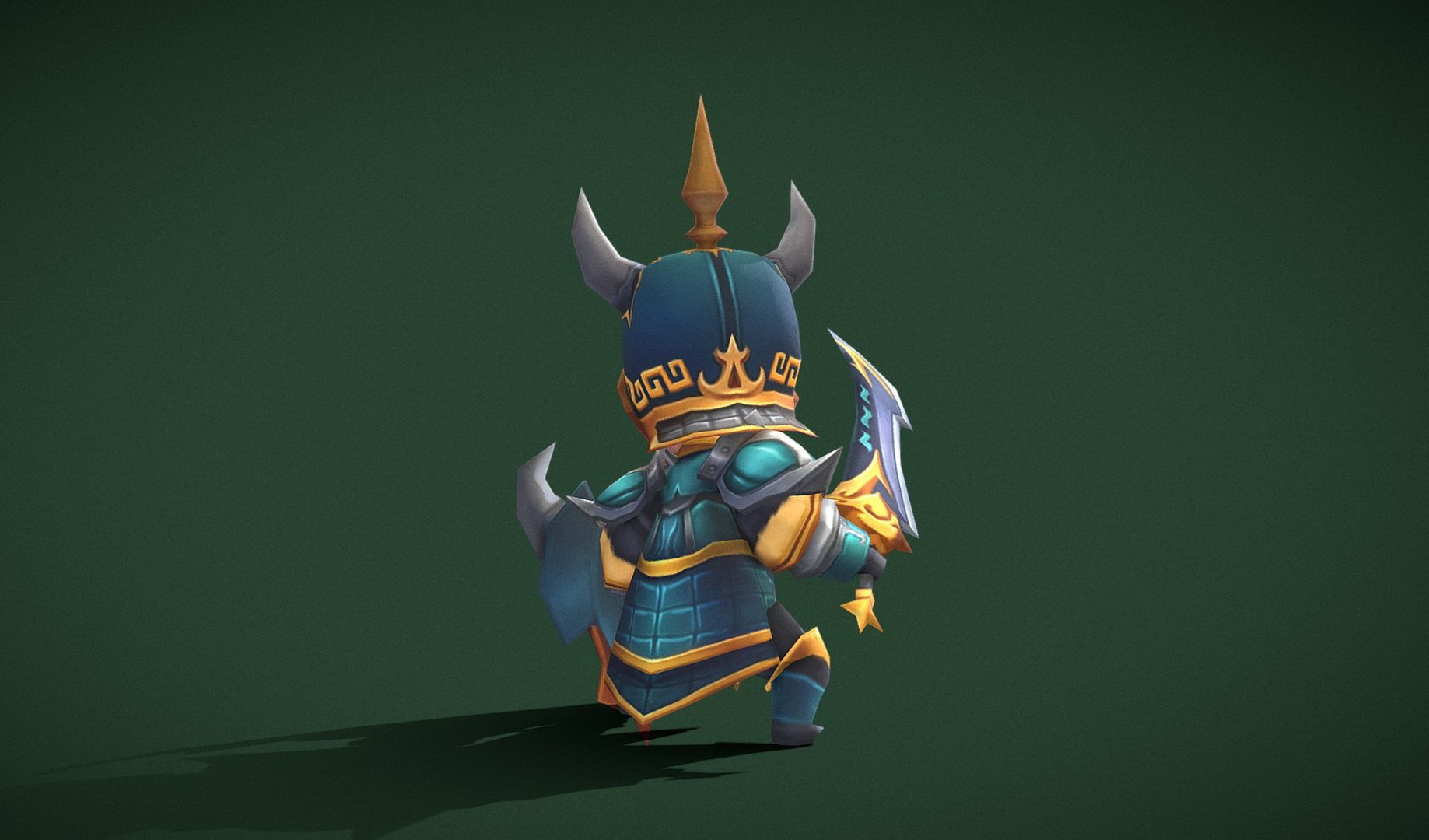 3D Three Kingdoms - Yan Liang - TurboSquid 2015339