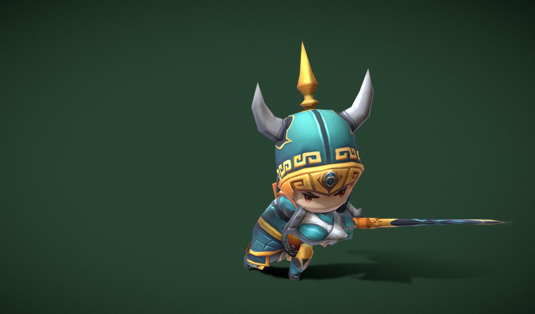 3D Three Kingdoms - Yan Liang - TurboSquid 2015339