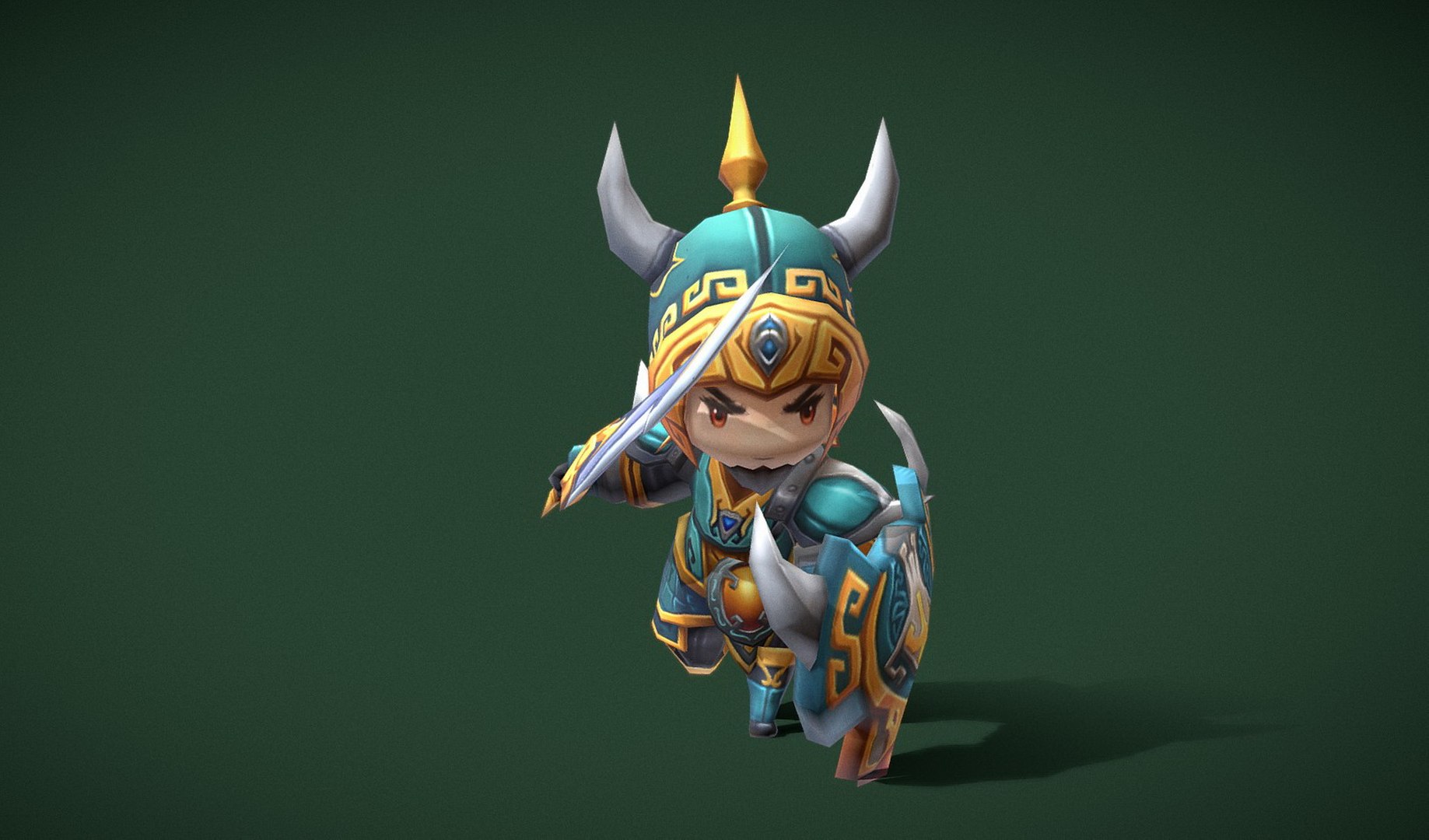 3D Three Kingdoms - Yan Liang - TurboSquid 2015339