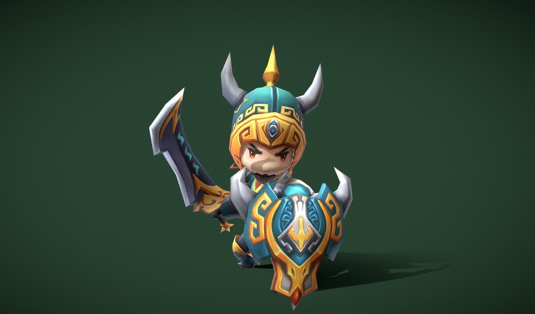 3D Three Kingdoms - Yan Liang - TurboSquid 2015339