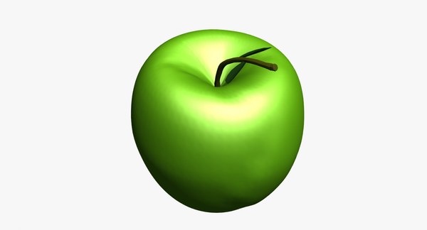 3d apple model