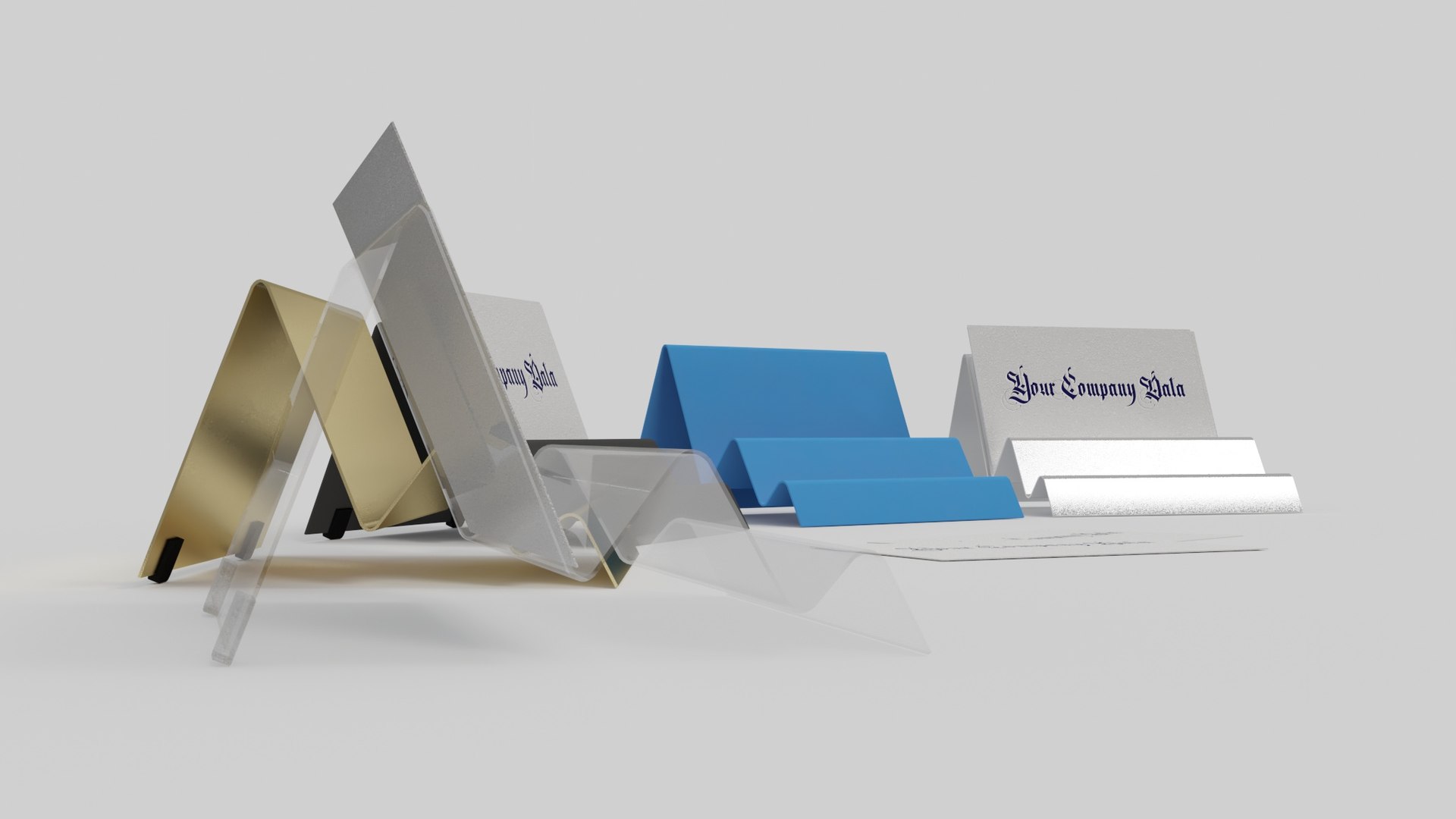 Business Card Holders Model - TurboSquid 1626971