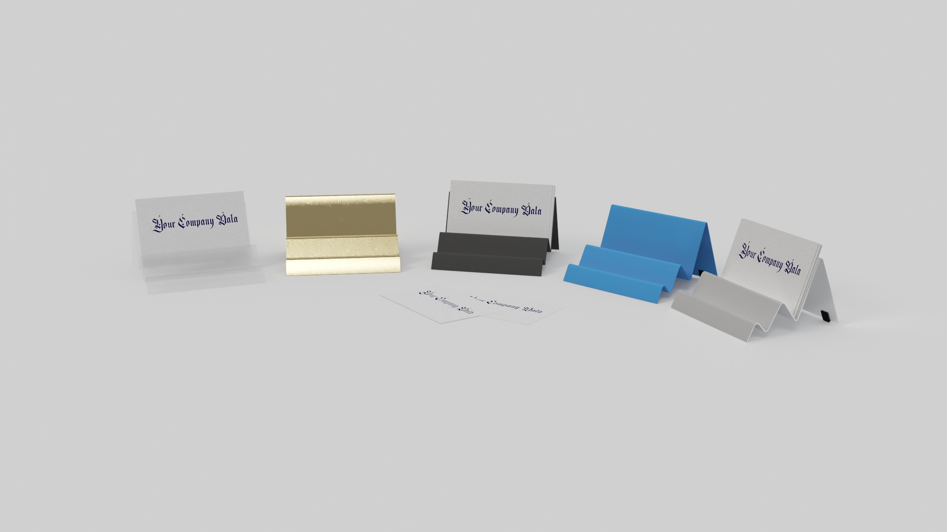 Business Card Holders Model - TurboSquid 1626971
