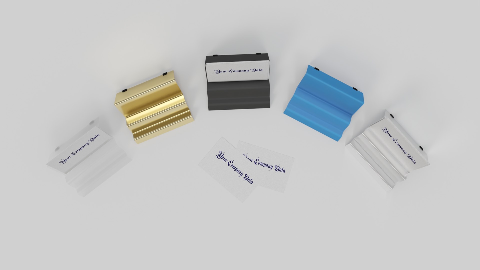 Business Card Holders Model - TurboSquid 1626971
