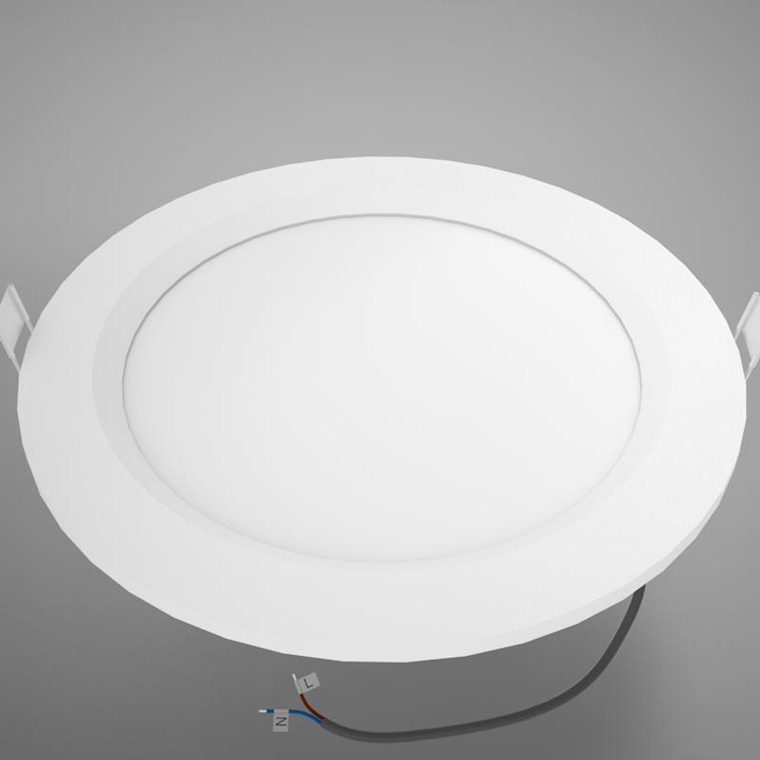 Led Downlight 3D Model - TurboSquid 1236901