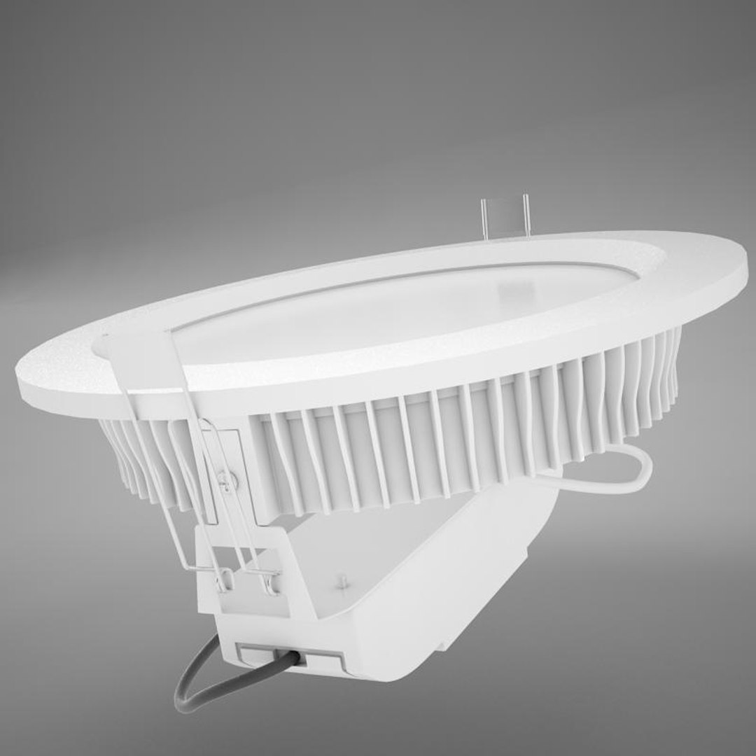 Led Downlight 3D Model - TurboSquid 1236901