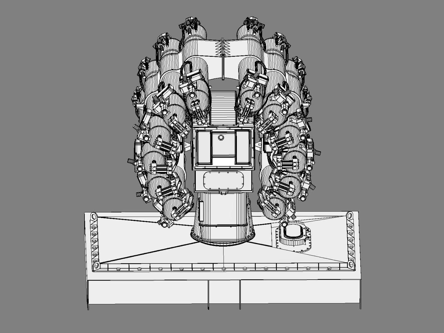 3d Rbu-6000 Smerch-2 Model