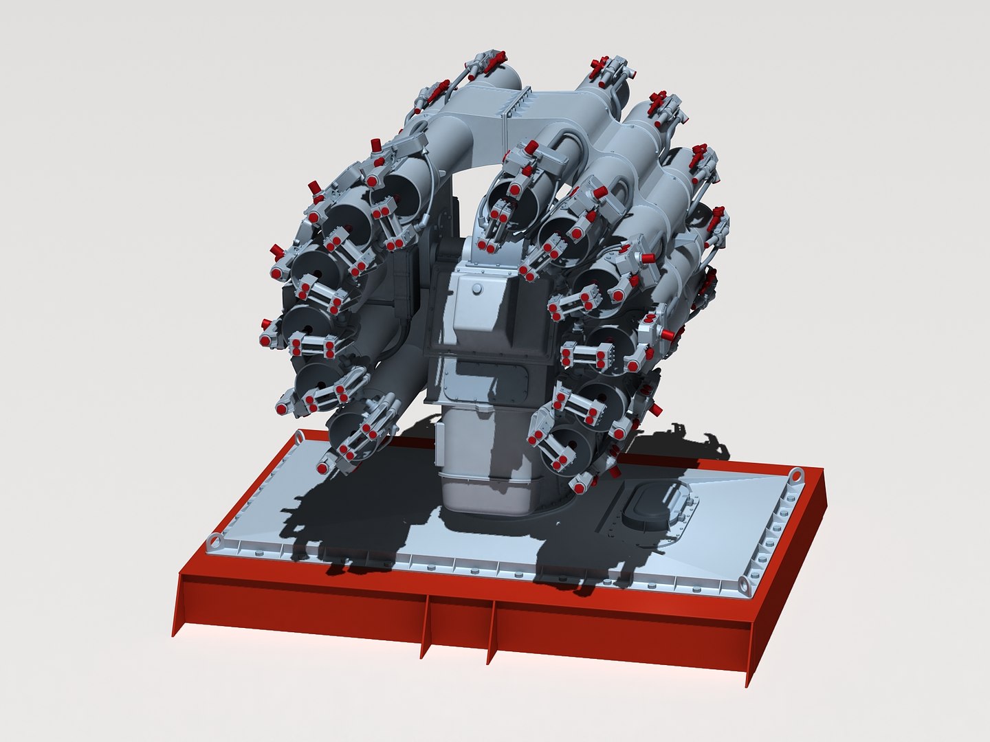 3d Rbu-6000 Smerch-2 Model