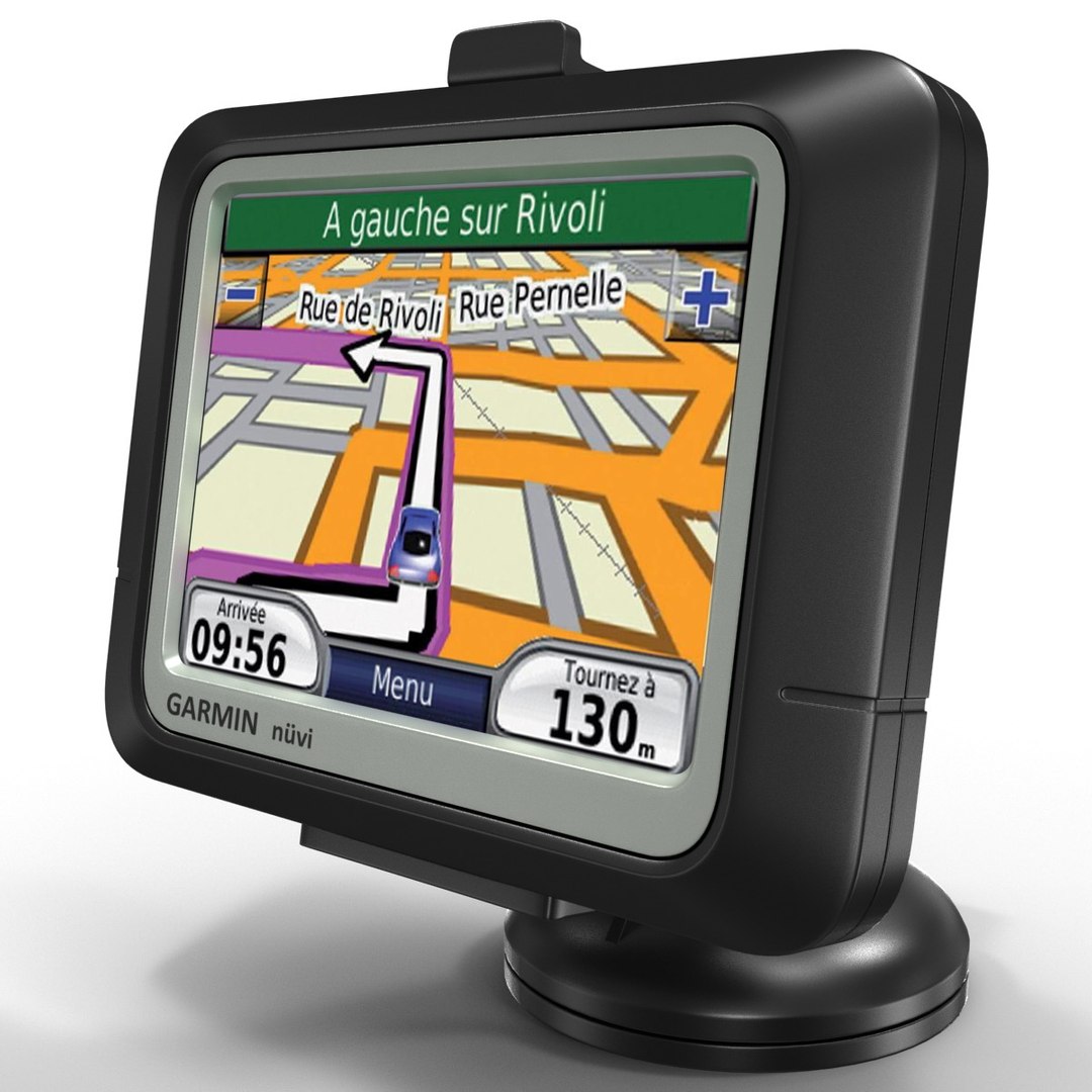 3d Model Garmin Nuvi 250 Gps