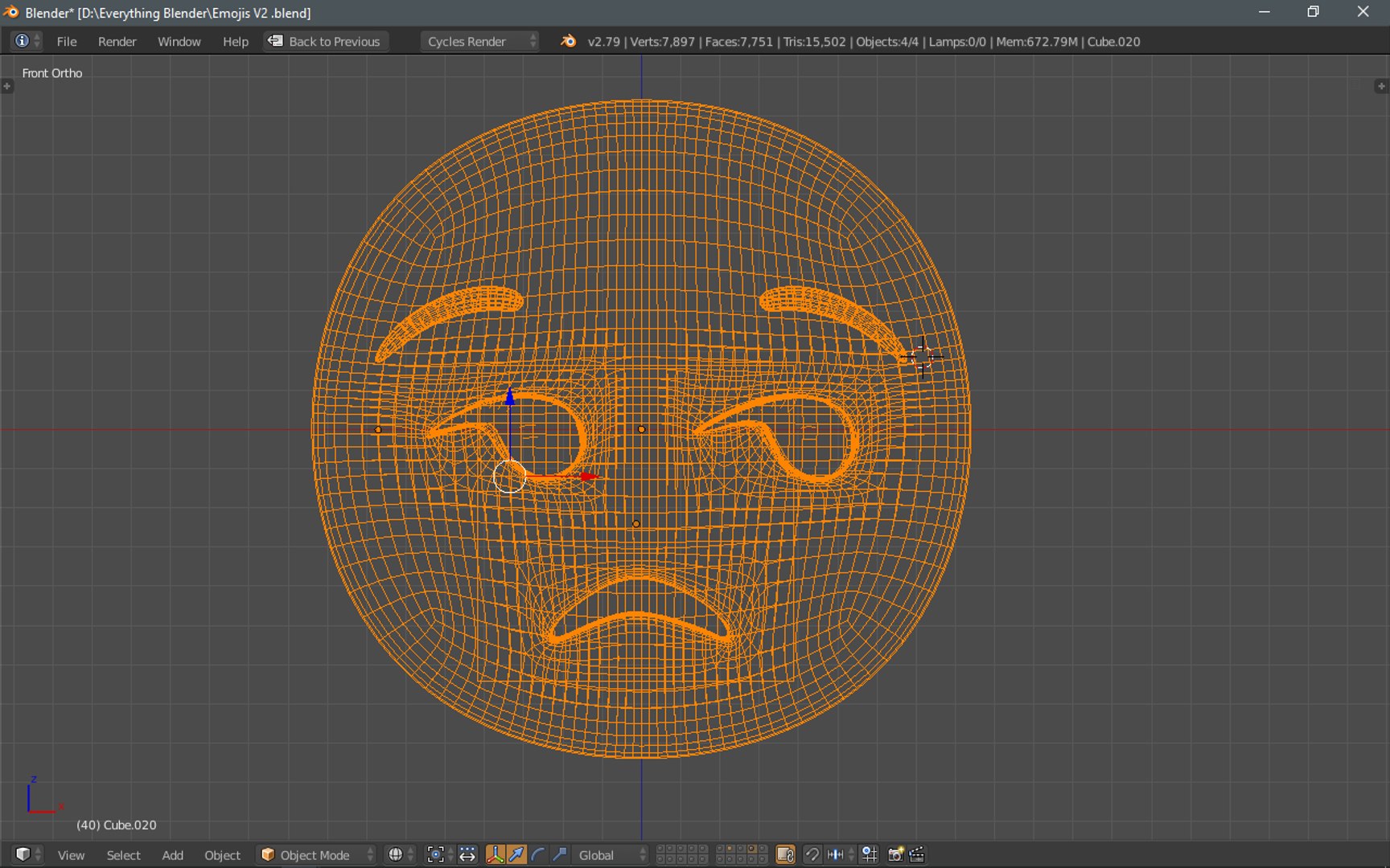 Bored Emoji 3D Model - TurboSquid 1426688