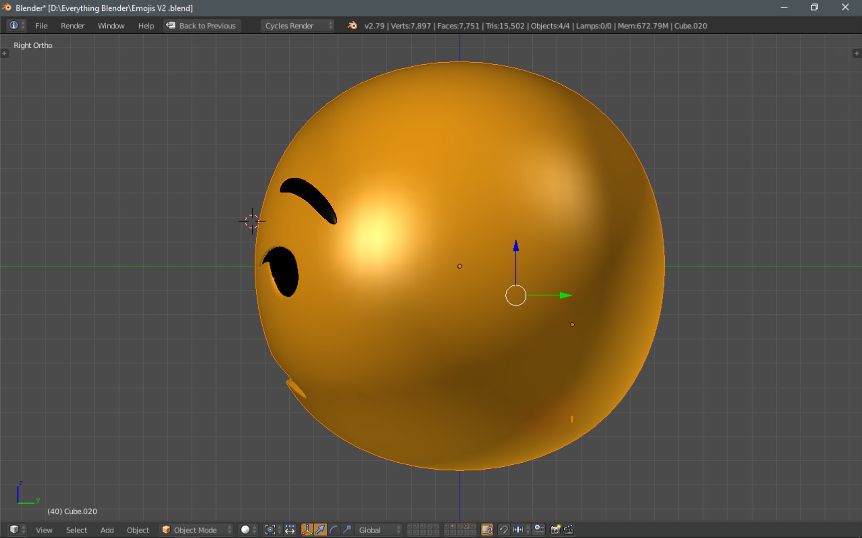 Bored Emoji 3D Model - TurboSquid 1426688