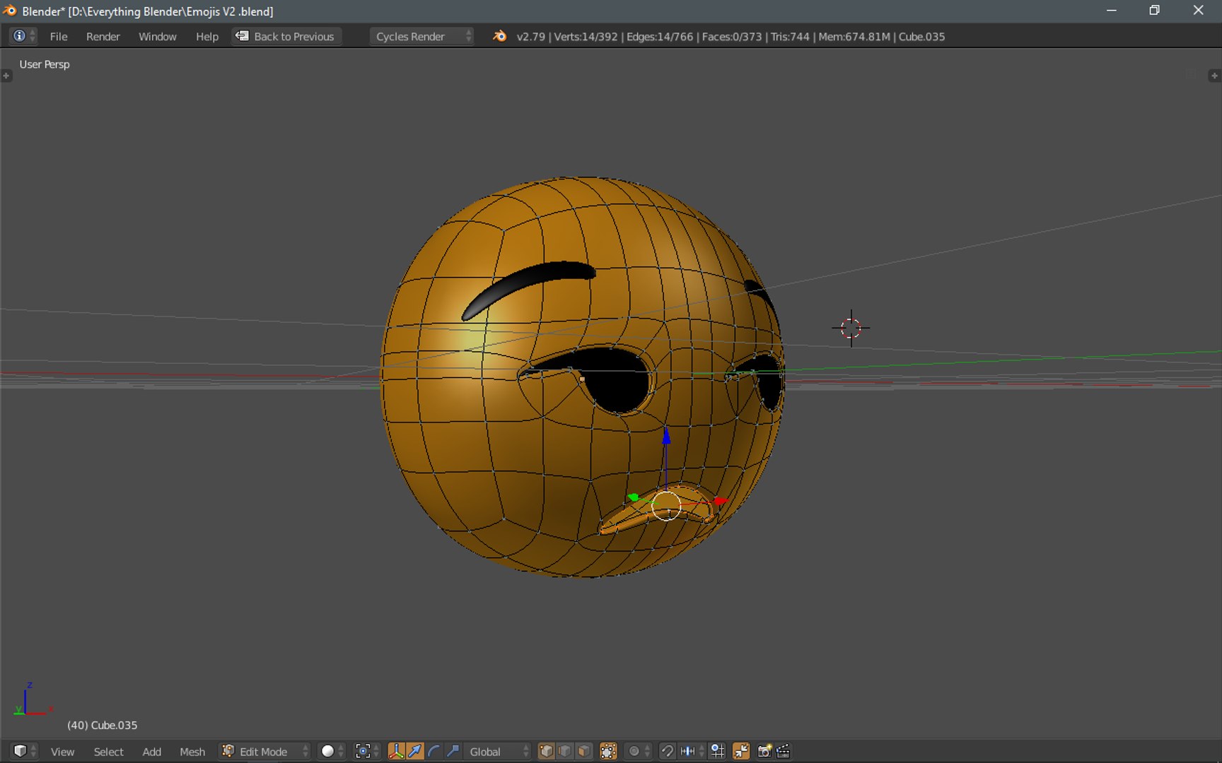 Bored Emoji 3D Model - TurboSquid 1426688