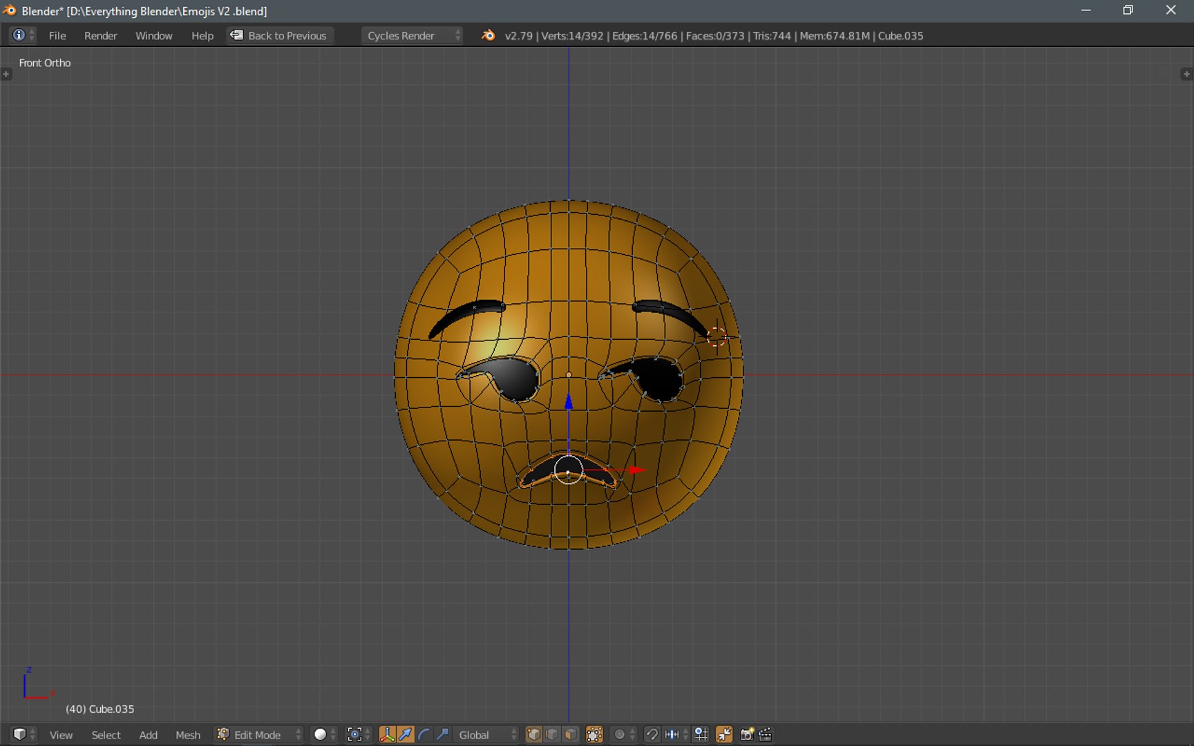Bored Emoji 3D Model - TurboSquid 1426688
