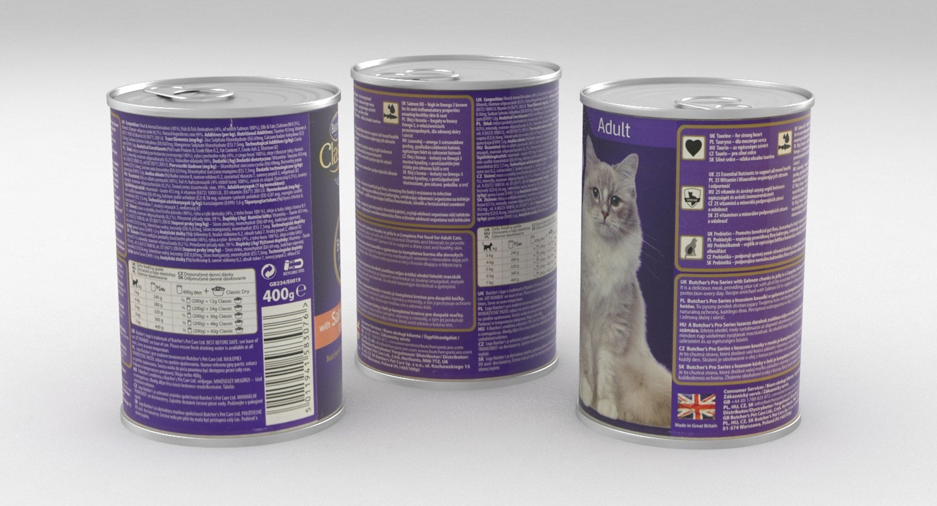 3D Cat Food - TurboSquid 1273003