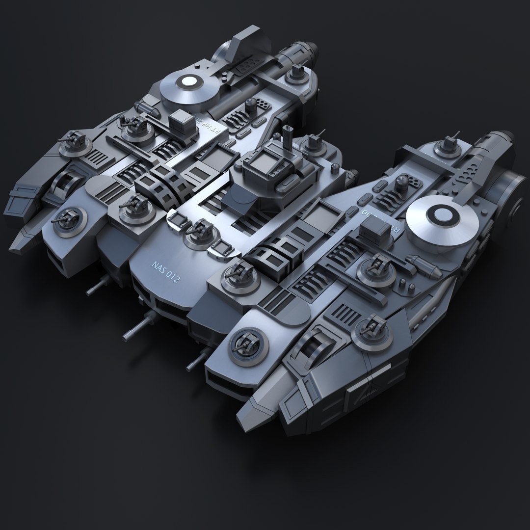 Space Craft 3D Model - TurboSquid 1321215