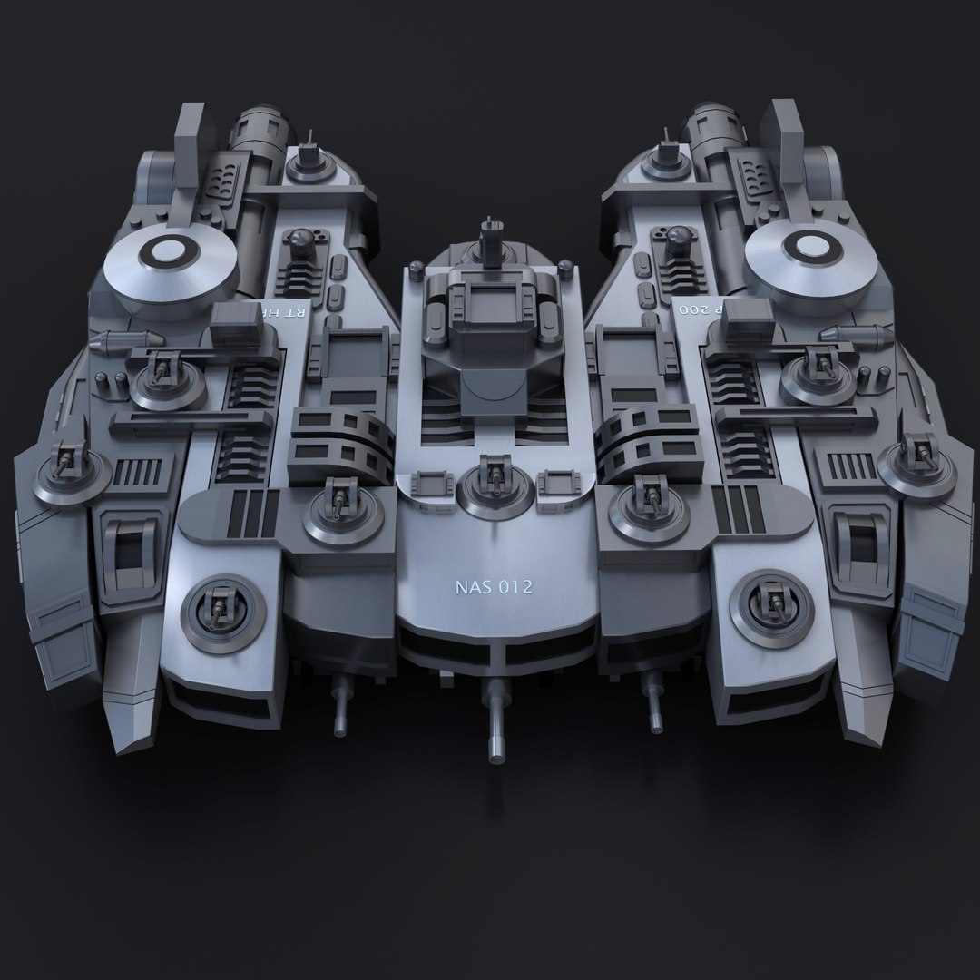 Space Craft 3D Model - TurboSquid 1321215