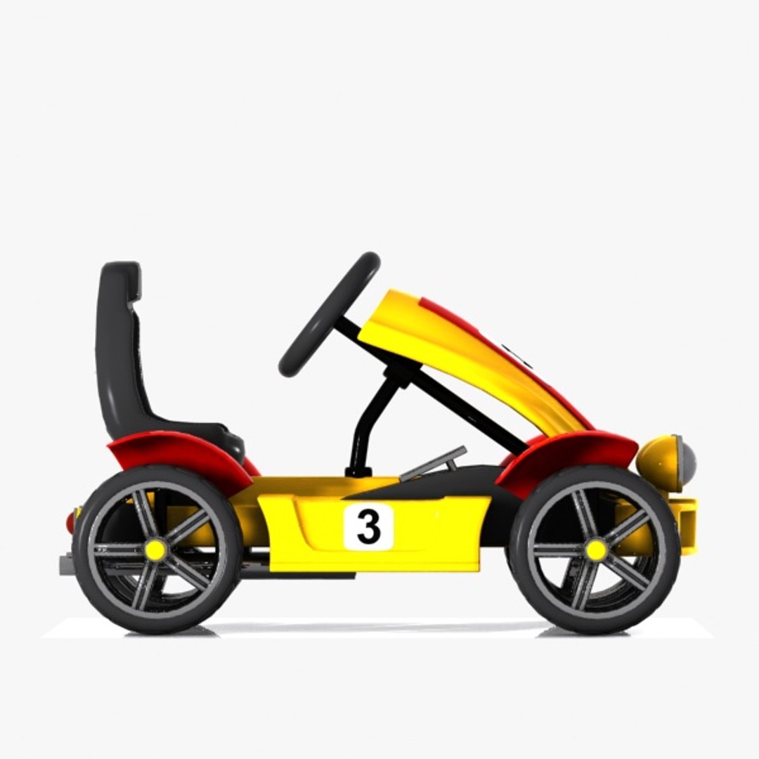 3D Racing Car Toon Model - TurboSquid 1210453