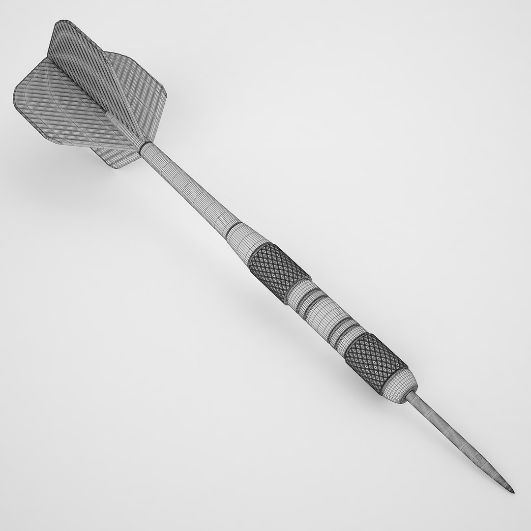 3d model dart needle