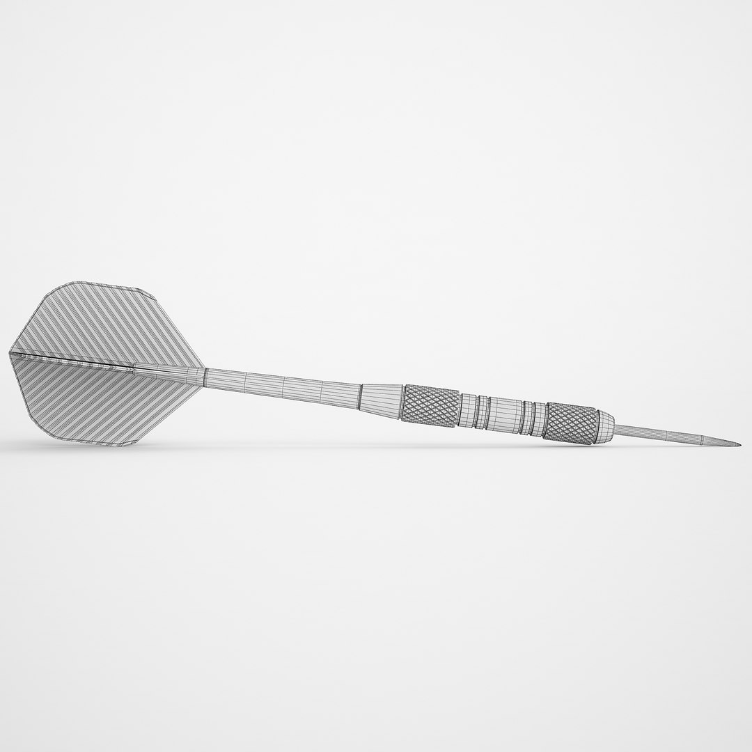 3d model dart needle