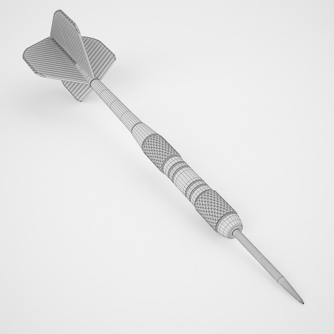 3d model dart needle
