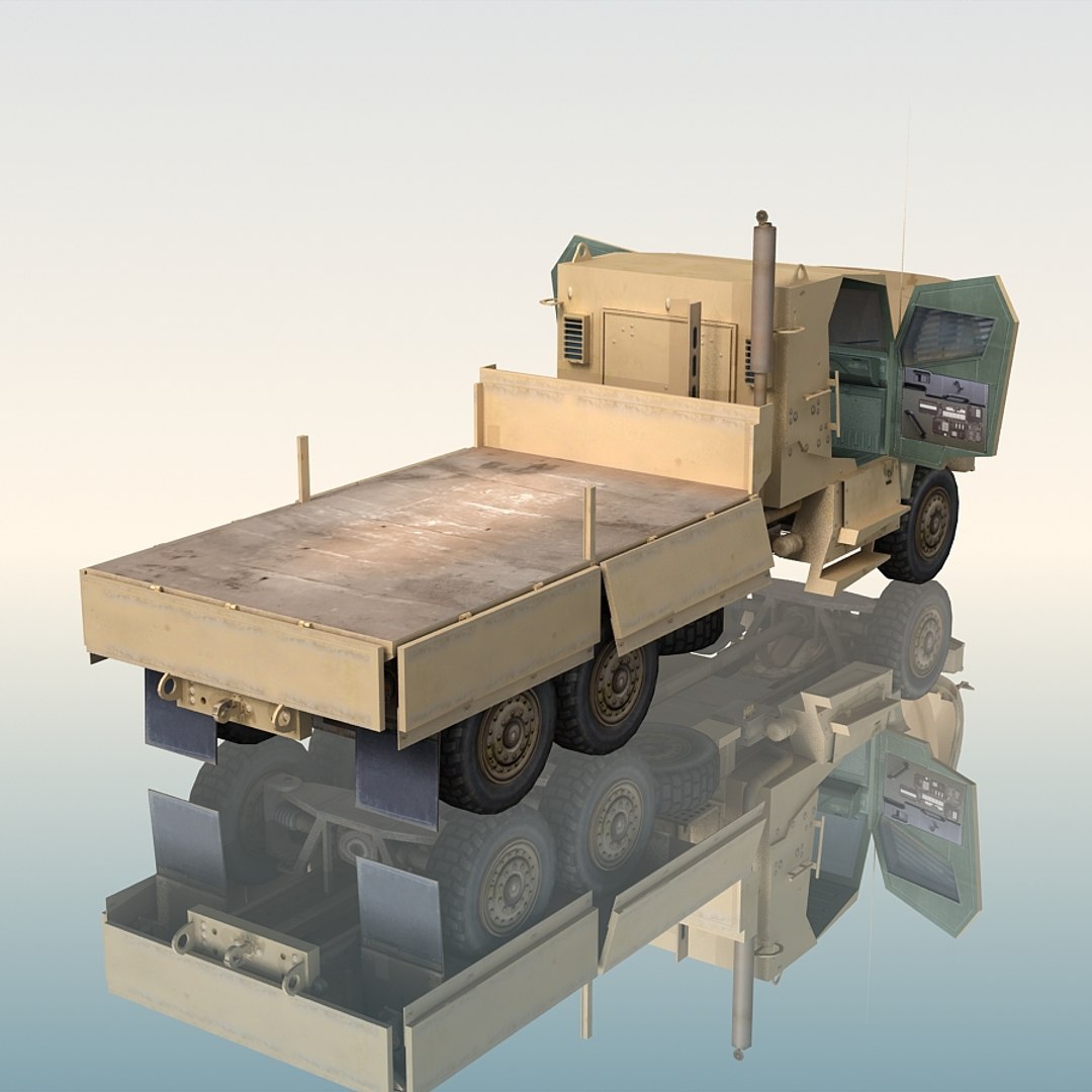 Navistar 7000 Mv Military Truck 3d Model