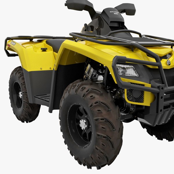 3ds max bombardier outlander 800