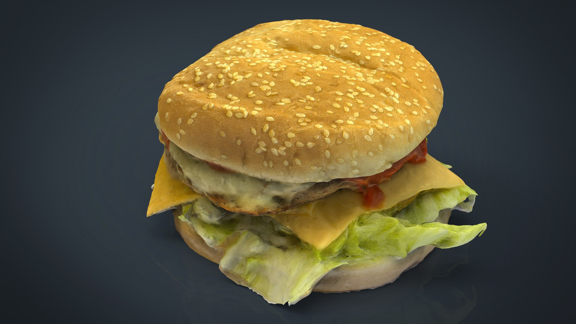 hambuger fbx